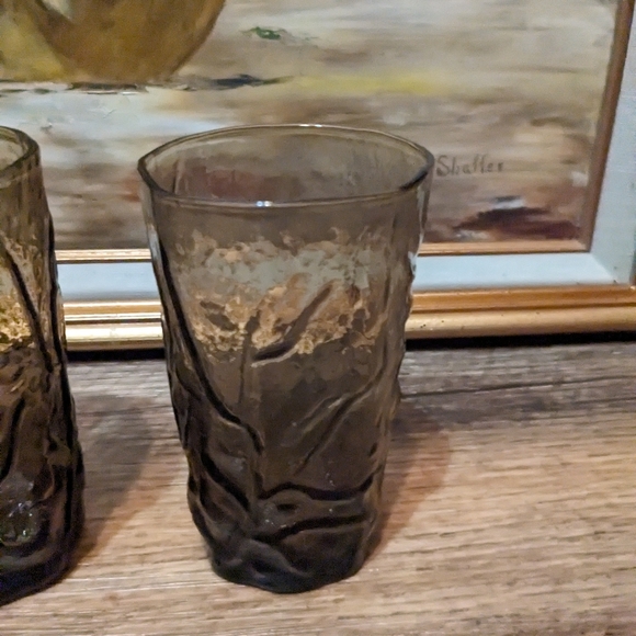 Seneca | Dining | 4 Vintage Morgantown Brown Smoked Crinkle Seneca ...